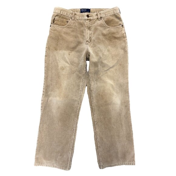 Polo Ralph Lauren | Pants | Vintage Polo Ralph Lauren Corduroy Pants Mens 3 Tan Brown | Poshmark